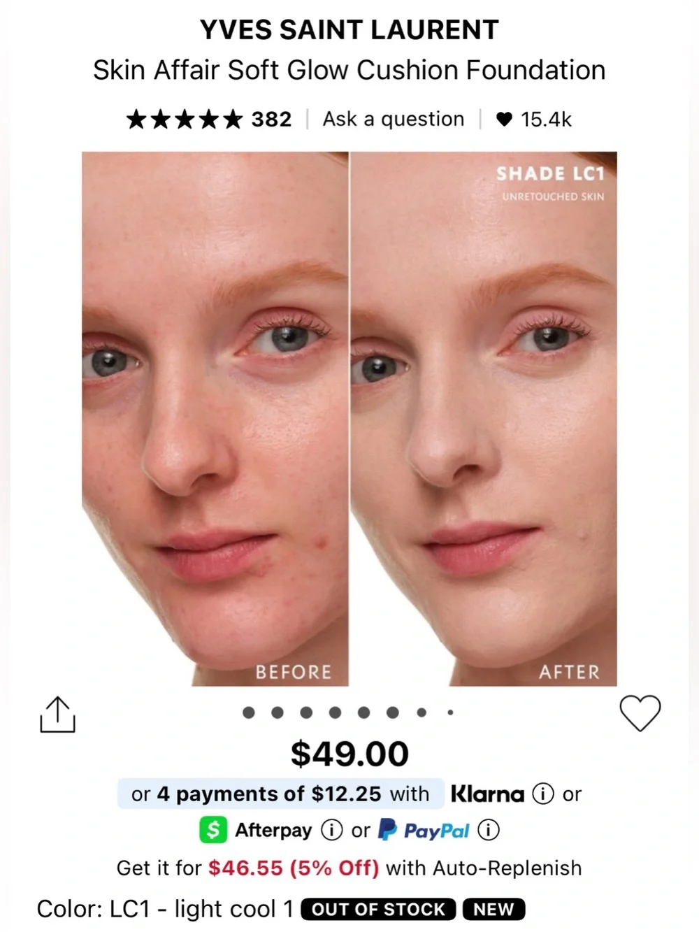 Yves Saint Laurent | Makeup | Ysl Yves Saint Laurent Soft Glow Cushion ...